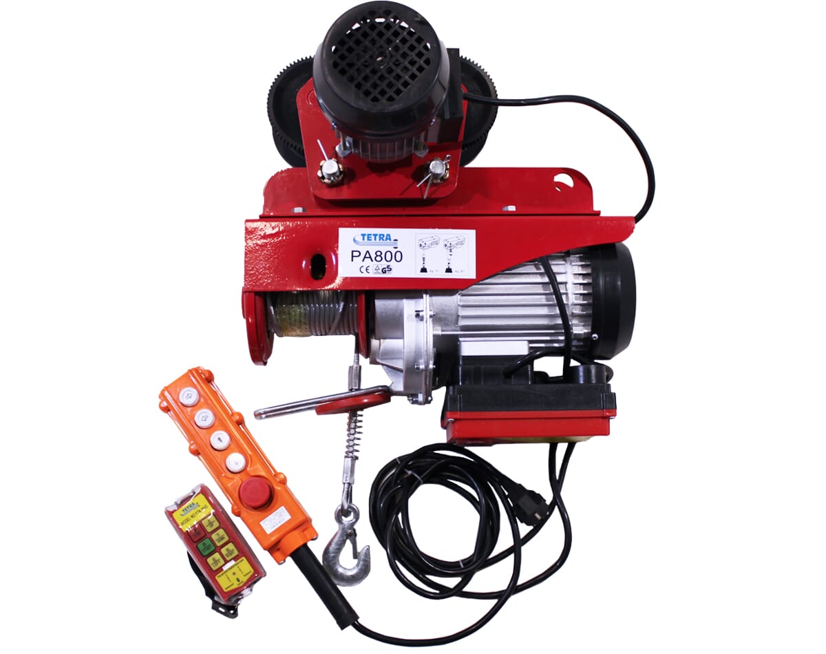 Vinsj Tetra 800 med løpekatt - TOOLFARM